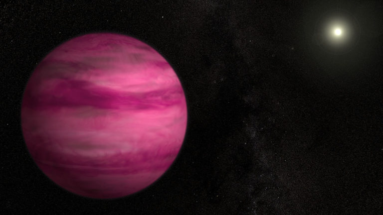 Pink planets in the Universe. - Little Astronomy