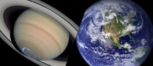 Saturn and Earth Comparison. Differences and Similarities