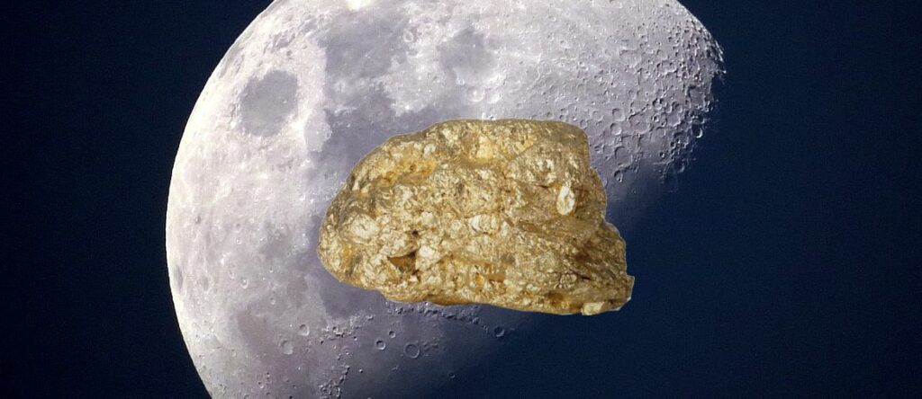 Is There Gold On The Moon? Yes! And Here’s Why It Matters.