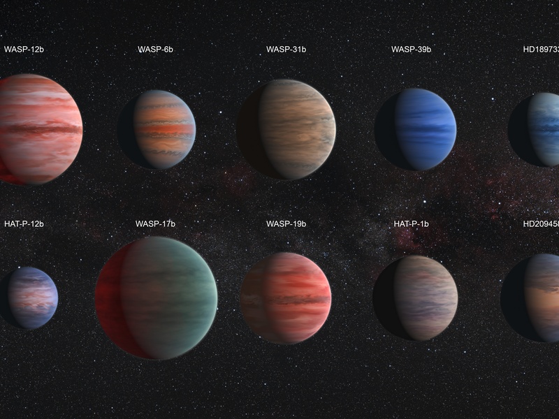 List of Famous Exoplanets - Little Astronomy